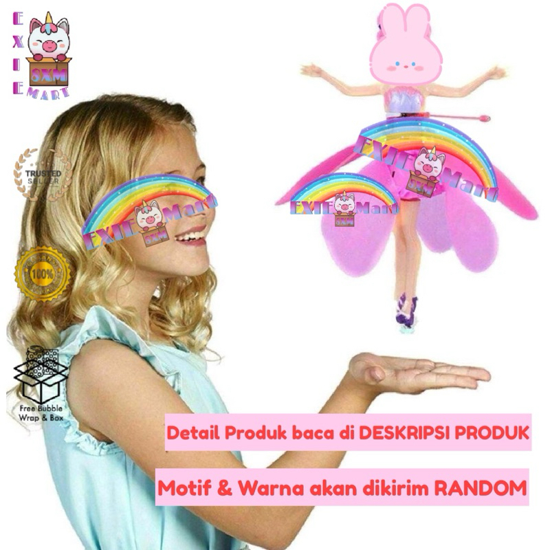 Jual MAINAN ANAK [8018] PERI TERBANG MELAYANG SENSOR - MAINAN ANAK ...