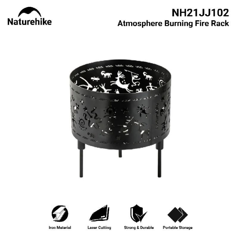 Jual PORTABLE BIRNING FIRE RACK NATUREHIKE FH04 NH21JJ102 KOMPOR TUNGKU ...