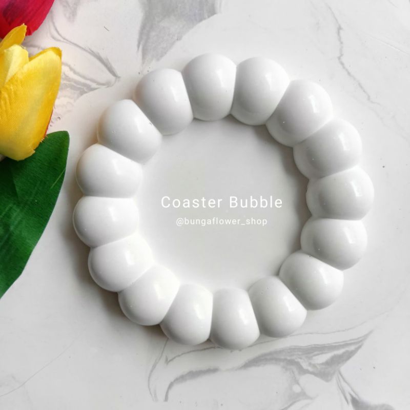 Jual Coaster Bubble Bulat Concrete Art / Tatakan Bubble Bulat Serba ...