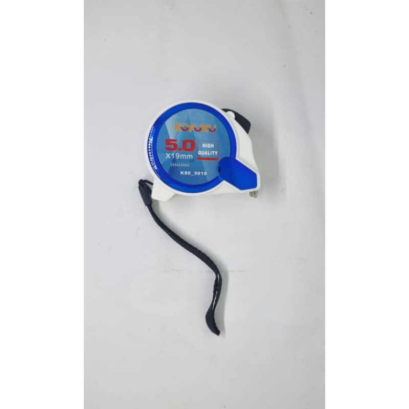 Jual Meteran Auto Lock KOFUKU BIRU 5 meter High Quality | Shopee Indonesia