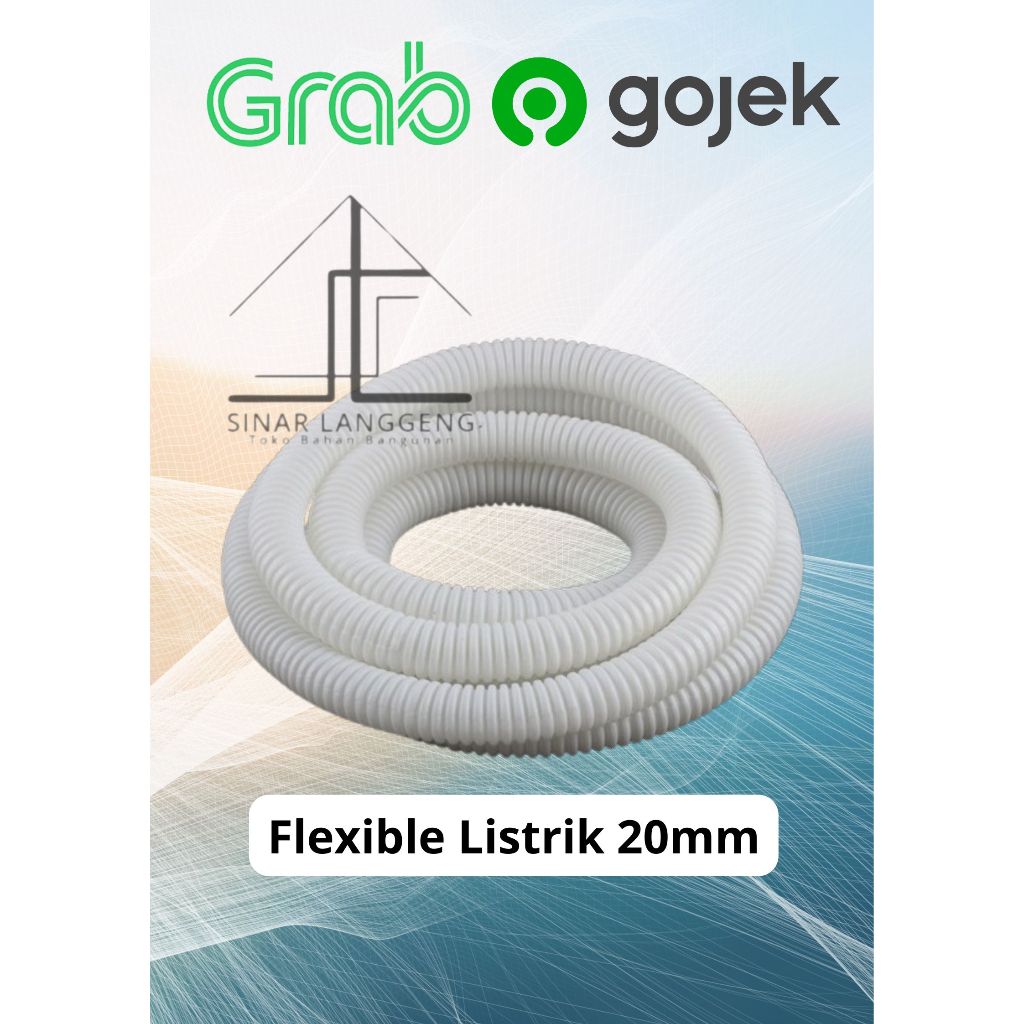Jual (HARGA PER METER) Flexibel Conduit / Flexible Selang Pipa Listrik ...