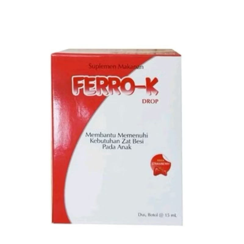 Jual ferro k drop suplemen zat besi anak | Shopee Indonesia
