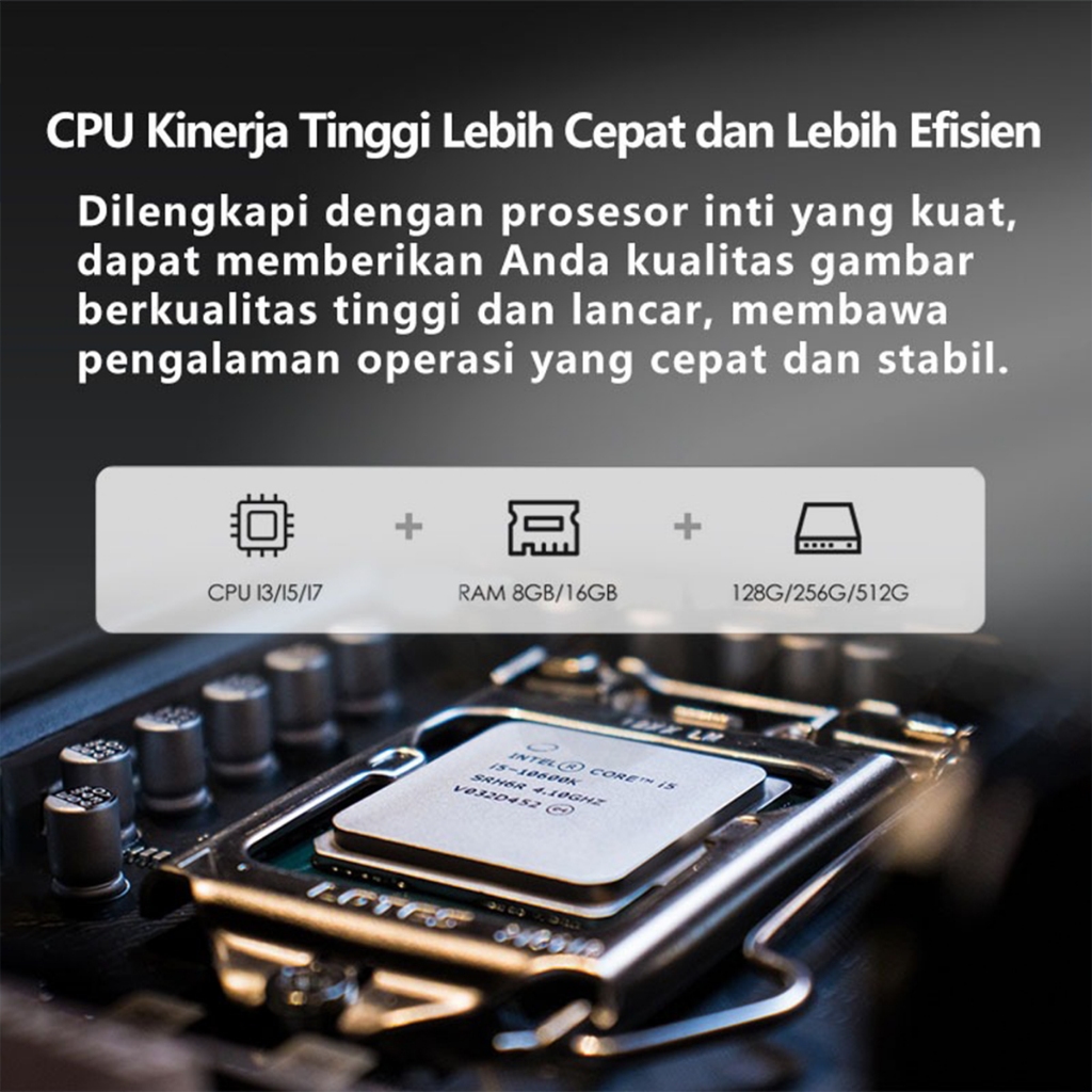 Jual Fullset Komputer PC All in One Intel Core i3/i5/i7, RAM 8G/16G+SSD 256G/512G/1TB - Desktop ...