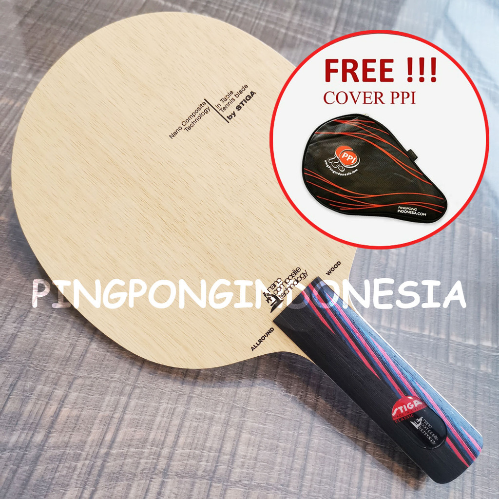 Jual Stiga Allround Wood NCT JTTAA - Blade Kayu Pingpong Tenis Meja Bat Bet | Shopee Indonesia