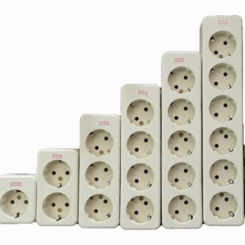 Jual UTICON STOP KONTAK ARDE 1 2 3 4 5 6 LUBANG OUTBOW TERMINAL KUNINGAN ST-118 ST-128 ST-138 ST ...