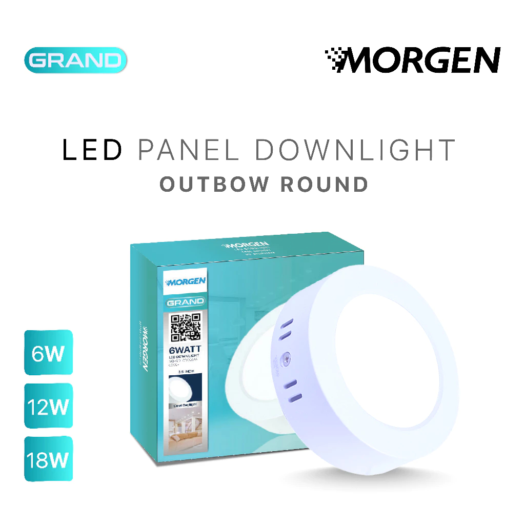Jual Morgen LED Downlight OB Round Grand Series - Lampu Plafon ...