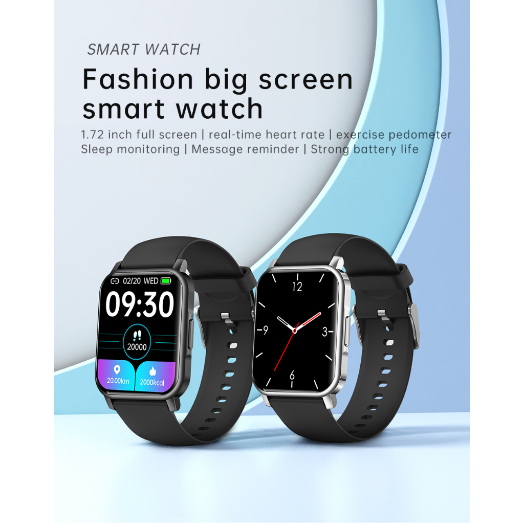 Jual NK15 Baru 1,72 “Bergaya Bluetooth Talking Smartwatch Bergaya ...