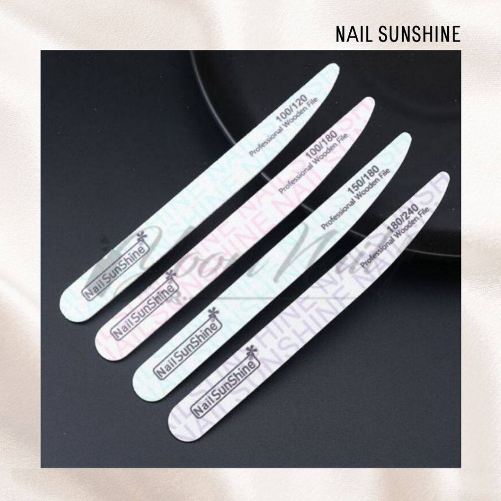 Jual Nail file sunshine nail files nail art kikir kuku amplas kuku nail ...