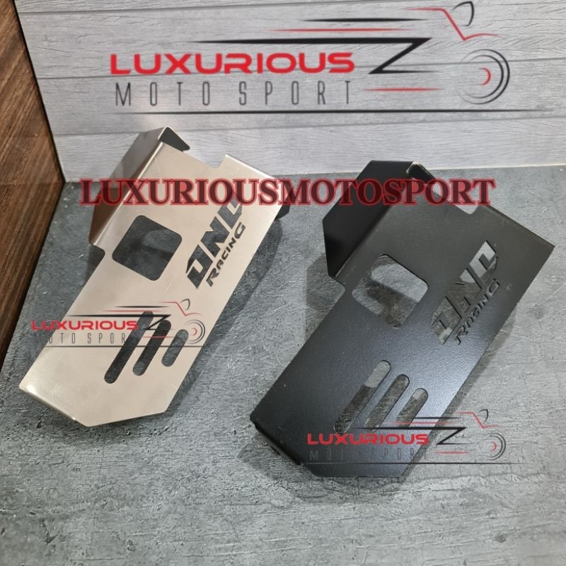 Jual tutup mesin adv160 stainless one racing cover engine guard adv 160 ...