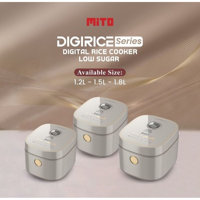 Jual Mito digital rice cooker 1,5 liter low suger | Shopee Indonesia