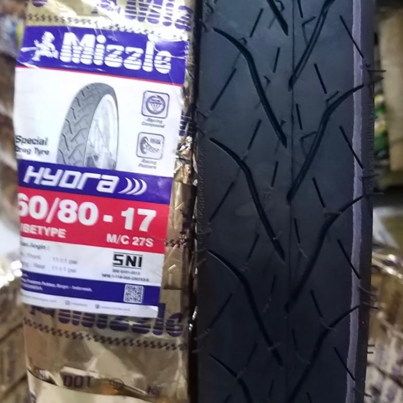 Jual ban luar mizzle hydra 60 80 17 model eat my dust | Shopee Indonesia
