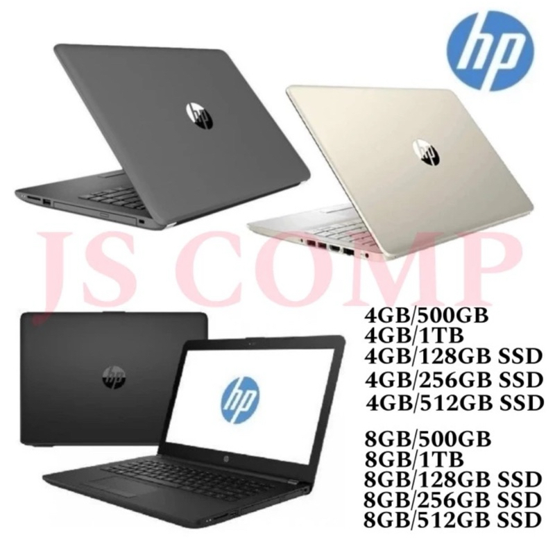 Jual Laptop HP Intel Celeron Laptop 14 Inch 1000GB Ram 8GB HDD | Shopee ...