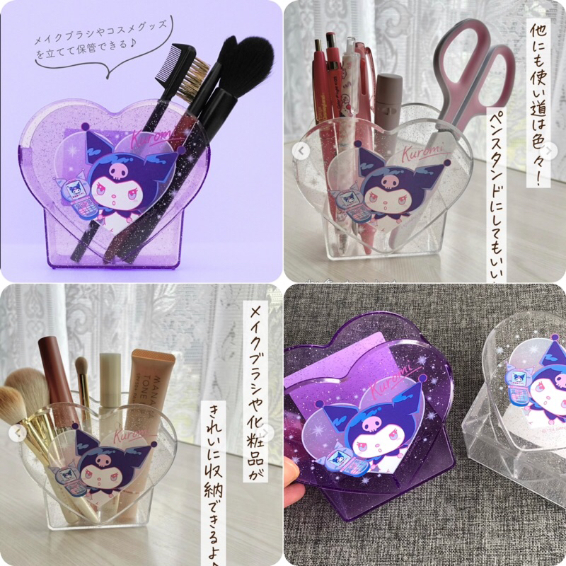 Jual kuromi stand cosmetic pens stand serbaguna original japan | Shopee ...