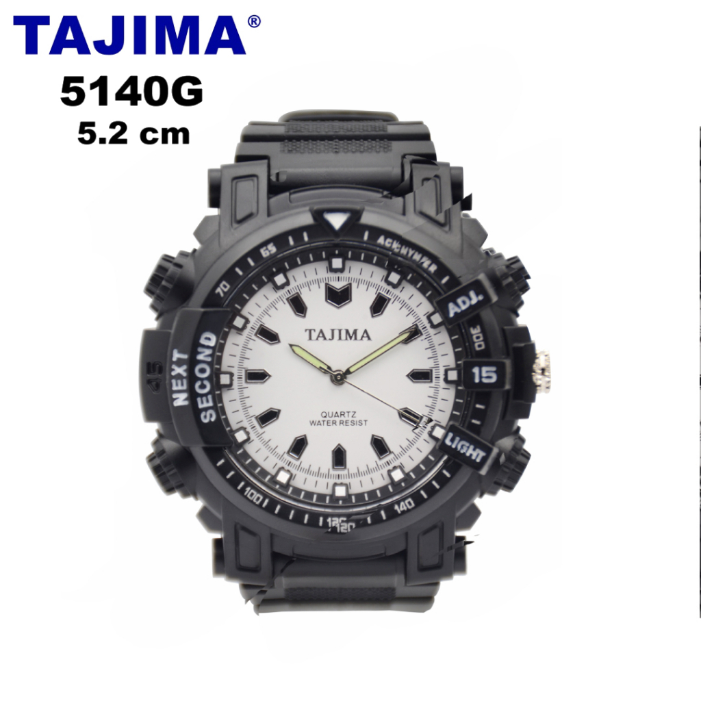 Jual TAJIMA Jam Tangan Pria Analog Sports 5140 Original Garansi 1 Tahun ...