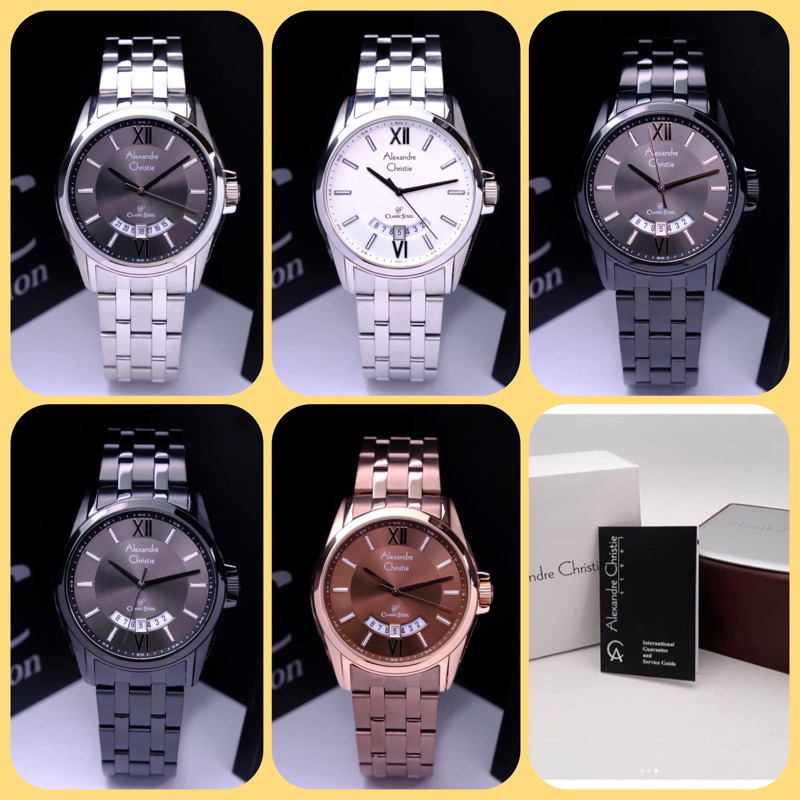 Jual JAM TANGAN PRIA ALEXANDRE CHRISTIE AC 8673 MD / AC 8673 / 8673 ...
