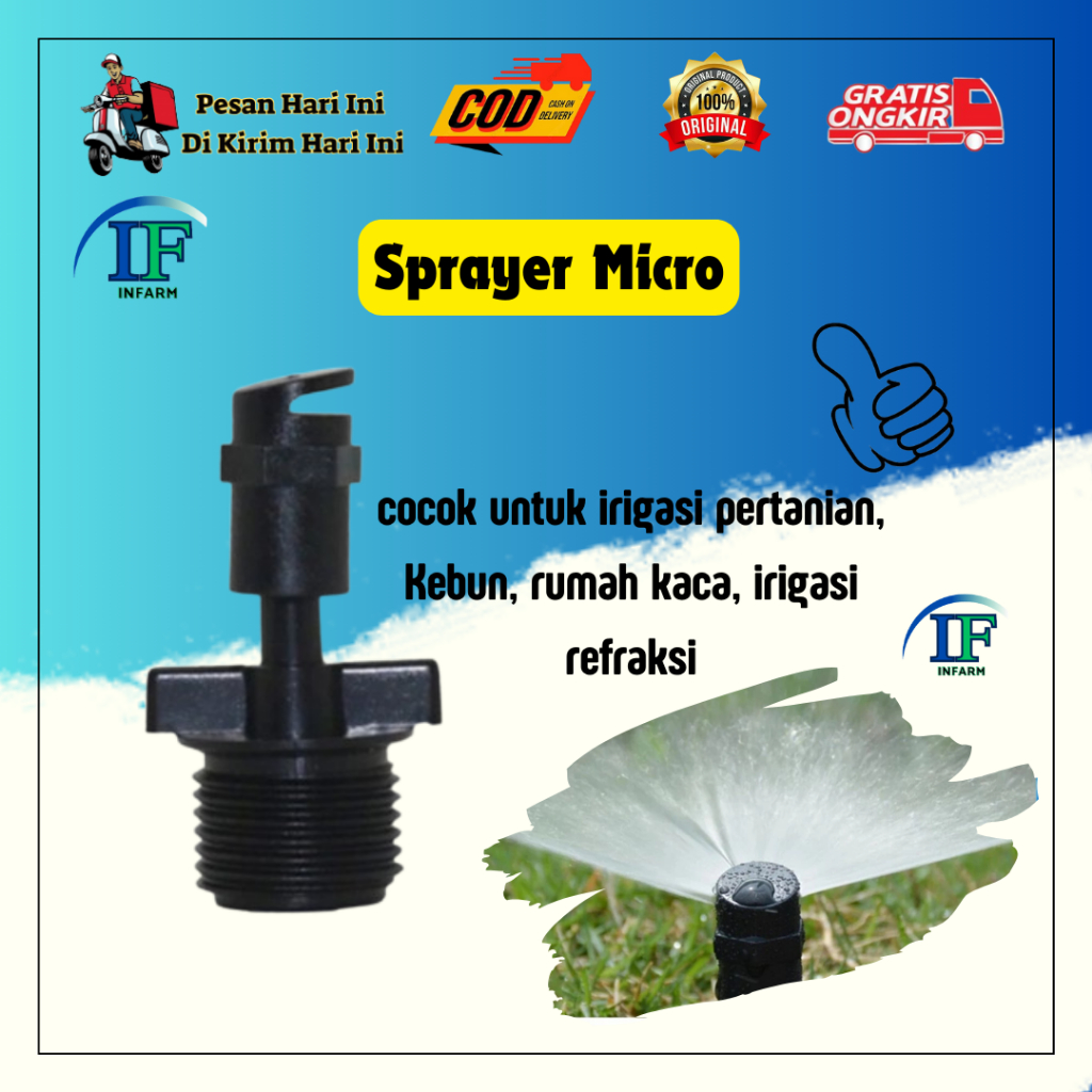 Jual Sprinkler Pertanian Taman Kebun Sprayer Pertanian Taman Kebun ...