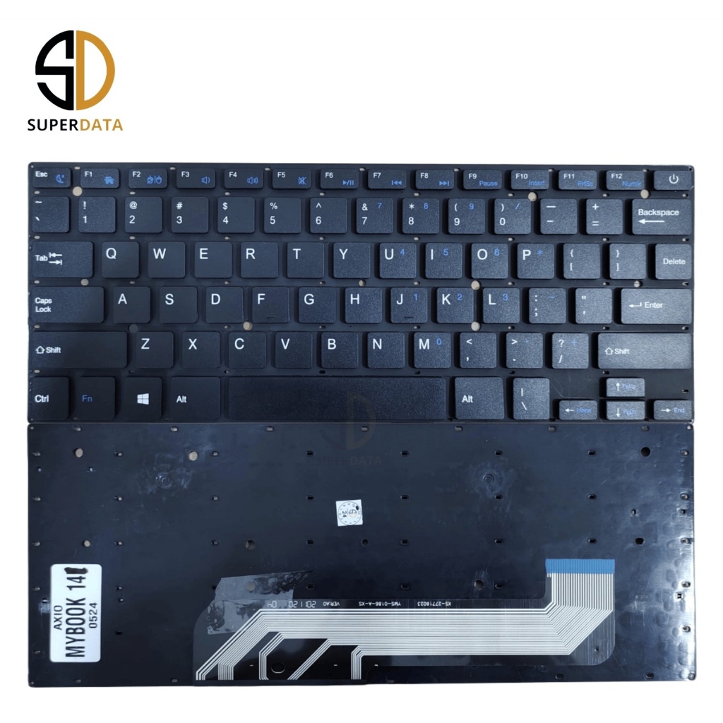 Jual Keyboard AXIOO Mybook 14 - Hitam | Shopee Indonesia