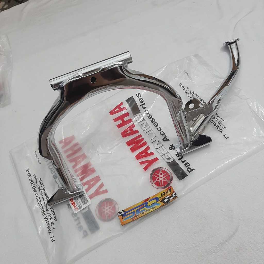 Jual STAND MAIN STANDAR GANDA SETANDAR DUA 2 NMAX N-MAX N MAX ORIGINAL YAMAHA B6H-F7111-00 CROME ...