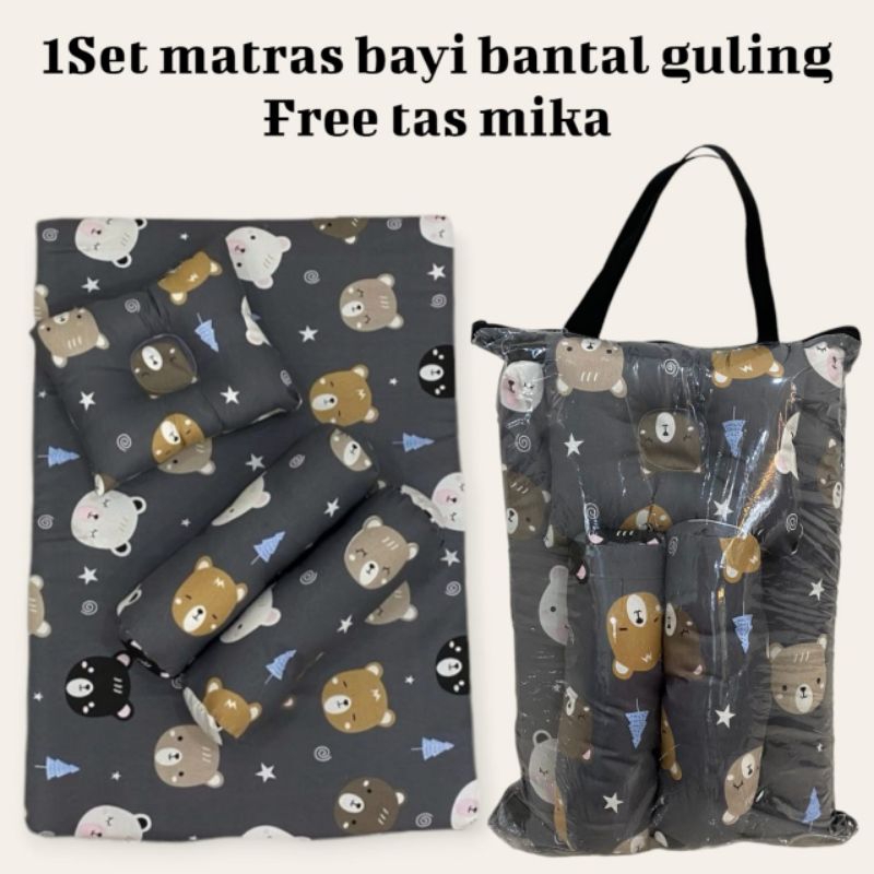 Jual Matras bayi / set matras bayi / tempat tidur bayi | Shopee Indonesia