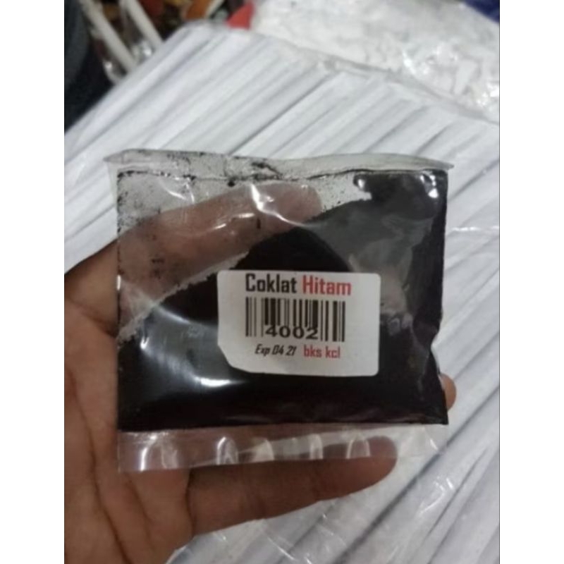 Jual Coklat hitam 10gr dark chocolate premium powder elmer african ...