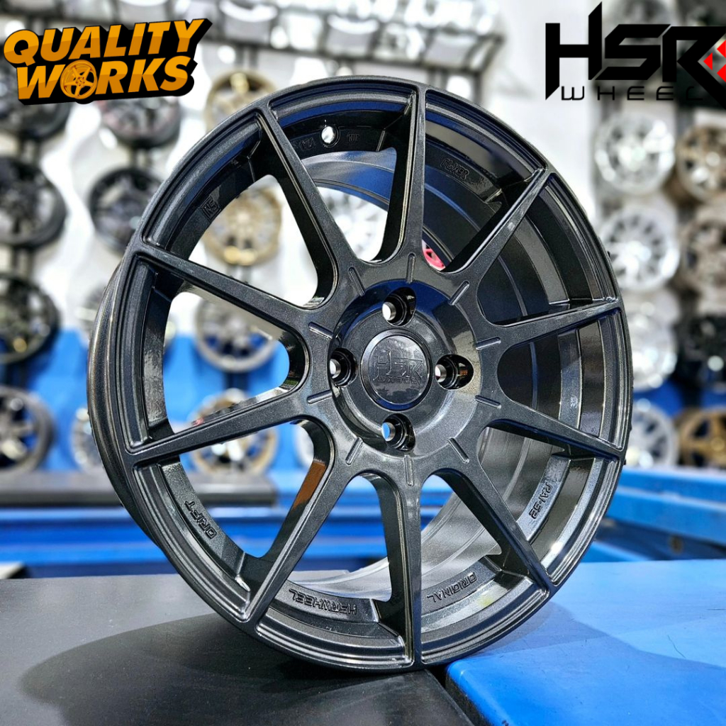 Jual Velg Racing Yaris Trd R16 Inch Veleg Hsr Rai s2 Ring 16 Lebar 7 Rata Pcd 4x100 Glossy Gun ...