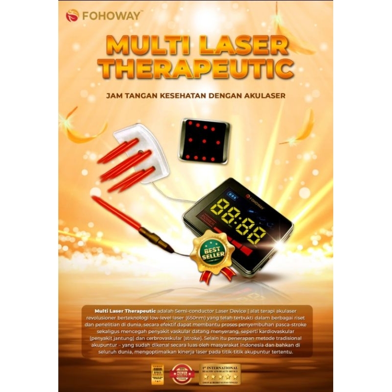 Jual JAM LASER/MULTI LASER THERAPEUTIC DARI FOHOWAY | Shopee Indonesia