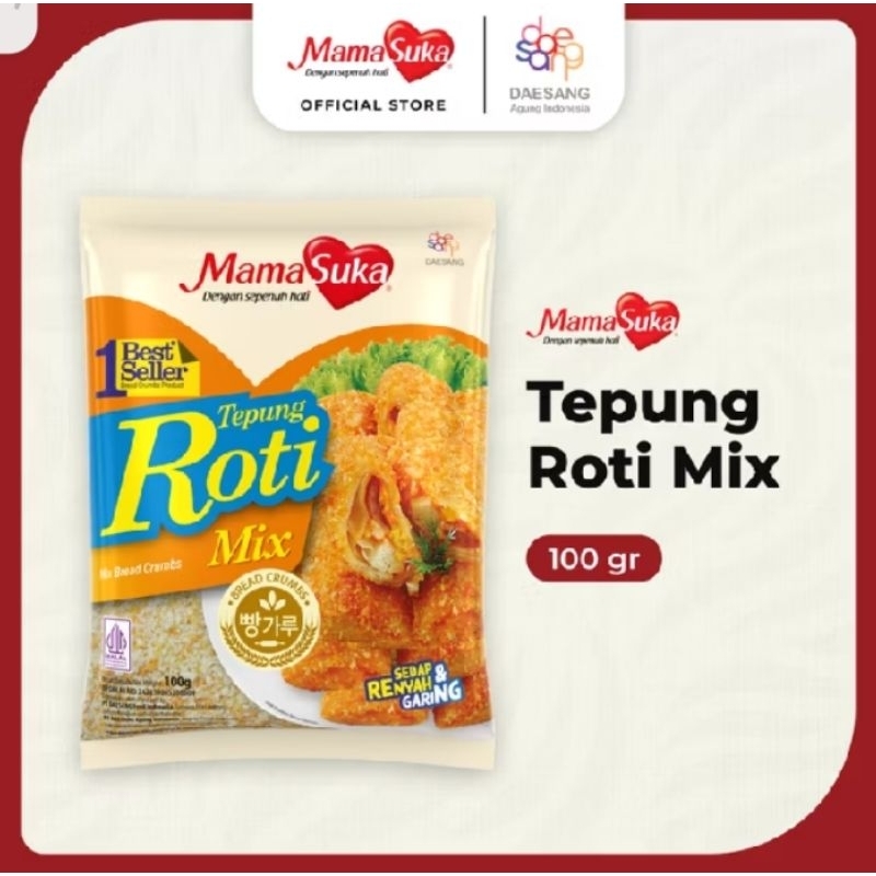 Jual MamaSuka - Tepung Roti Mix 100 gr | Shopee Indonesia