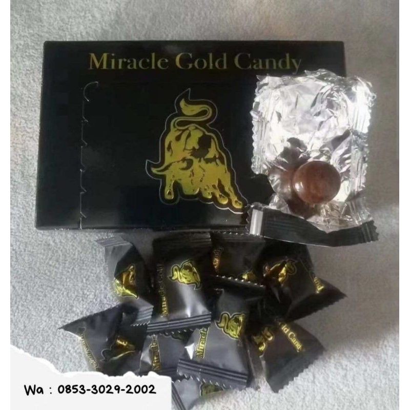 Jual Miracle Gold Candy 100% Original Ori 30 Pcs | Shopee Indonesia