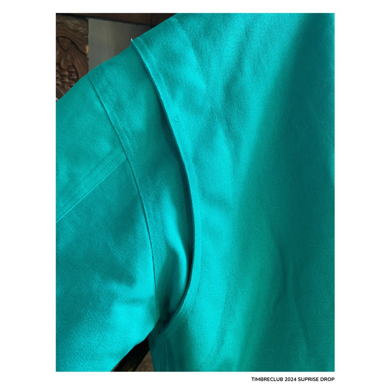 Jual Timbre Work Jacket Duck Canvas Blue Tosca | Shopee Indonesia