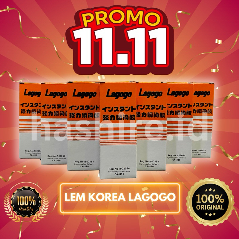 Jual LEM KOREA || LEM LAGOGO || LEM SUPERGLUE | Shopee Indonesia