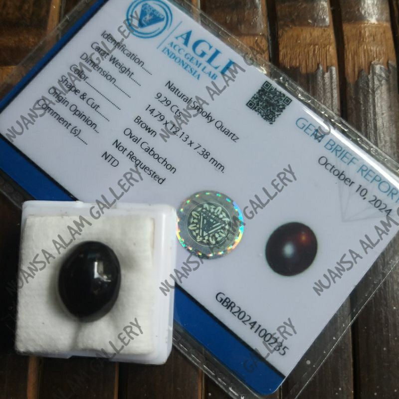 Jual Batu Permata Kecubung Kopi Solar Padang Solok Natural Smookey ...