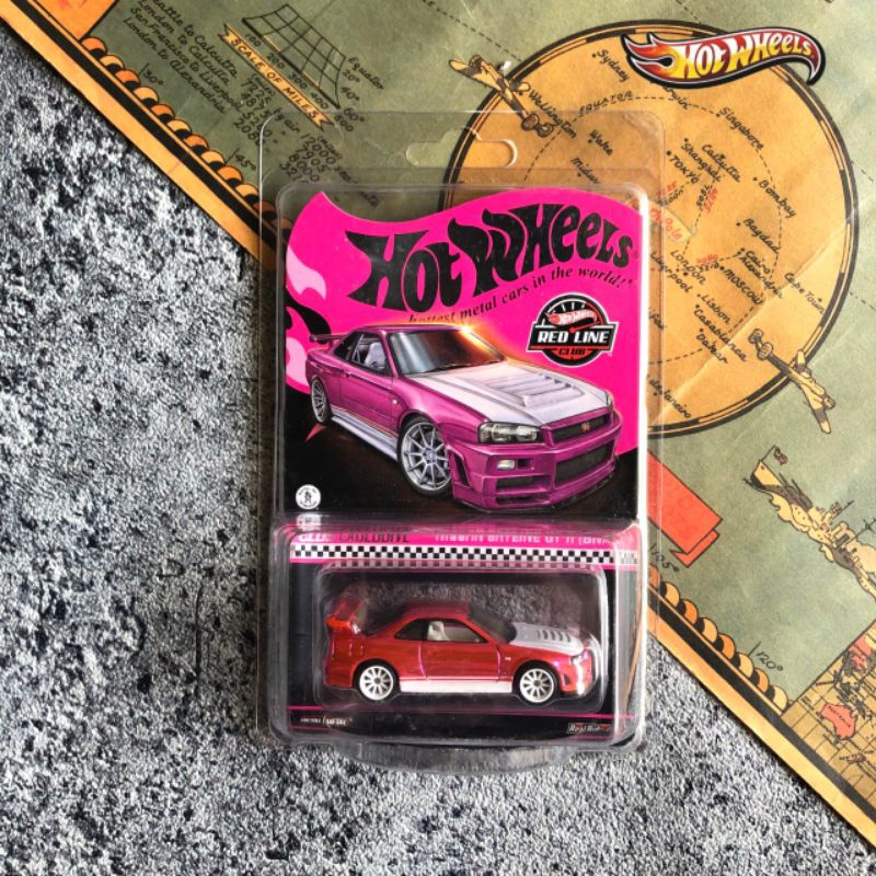 Jual [ HNL06 ] Hot Wheels Red Line Club Exclusive Nissan Skyline GT-R ...