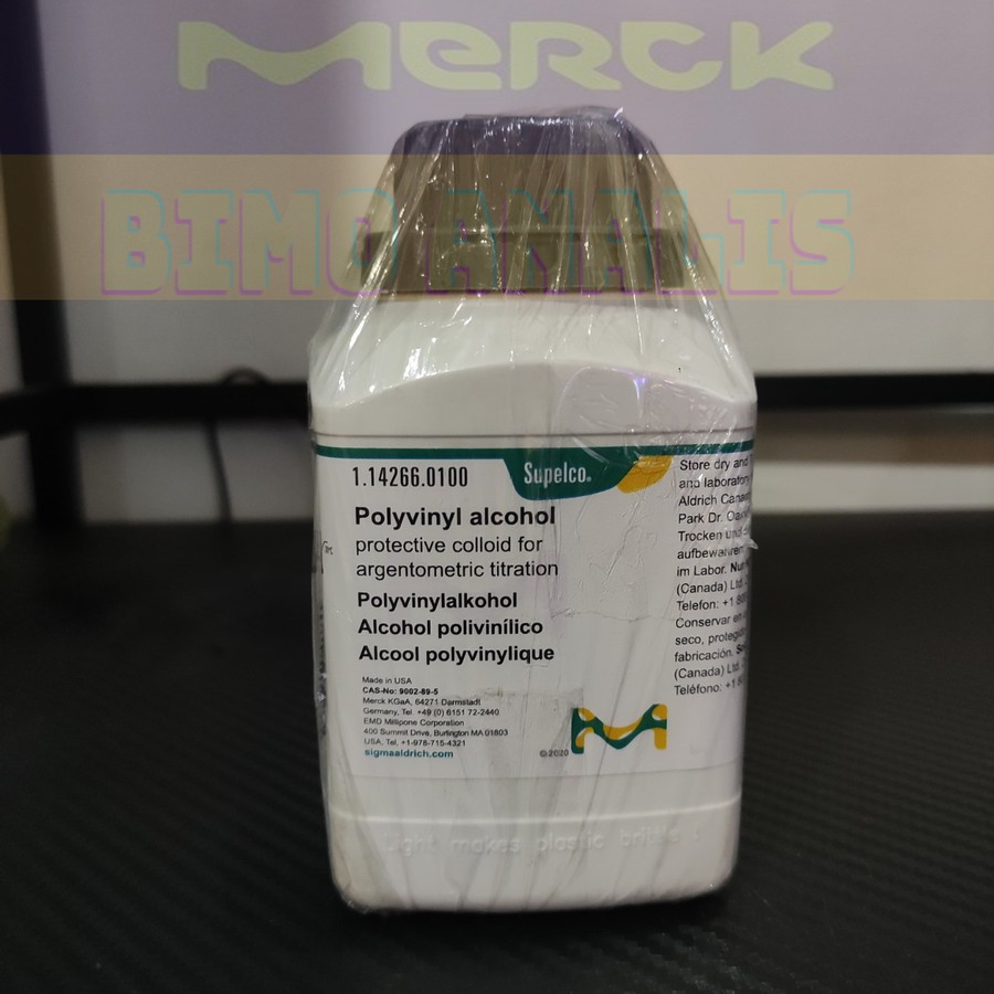 Jual POLYVINYL ALCOHOL 2GR | POLYVINIL ALKOHOL PRO ANALIS MERCK 114266 ...