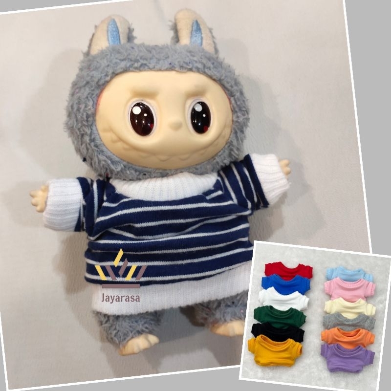 Jual Sweater Crewneck Labubu Mini Clothes Toys Accessories Baju Boneka ...