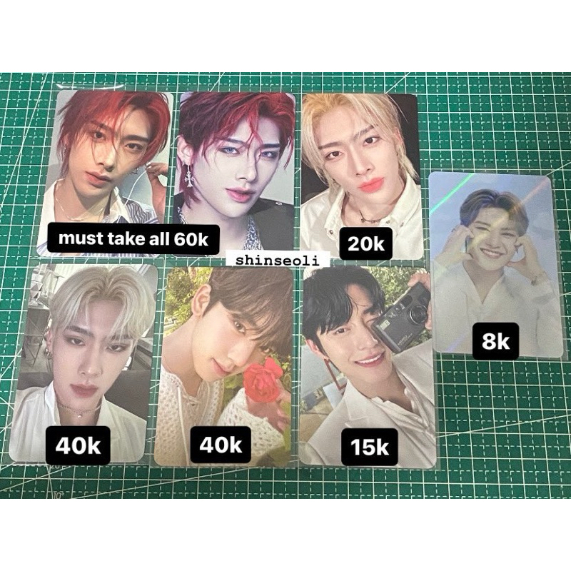 Jual zerobaseone zb1 pc photocard official tc fancon ricky gunwook ...