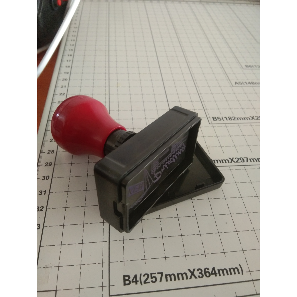 Jual Custom Stempel persegi stampel flash bulat | Shopee Indonesia