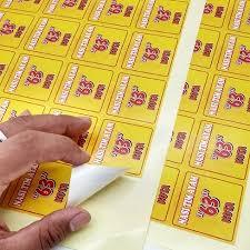 Jual Prinzy - Cetak Stiker Cromo & Cutting KissCut | Label Stiker Cromo ...