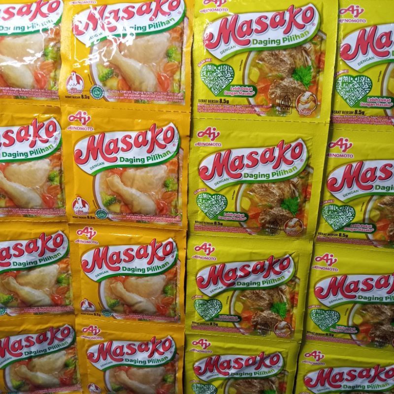 Jual MASAKO KALDU PENYEDAP | MASAKO AYAM | MASAKO SAPI | MASAKO SACHET ...
