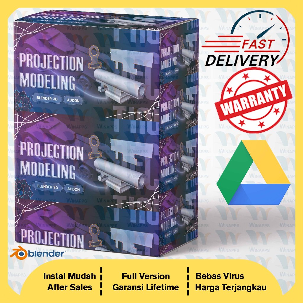 Jual Projection Modeling for Blender 3D | Shopee Indonesia
