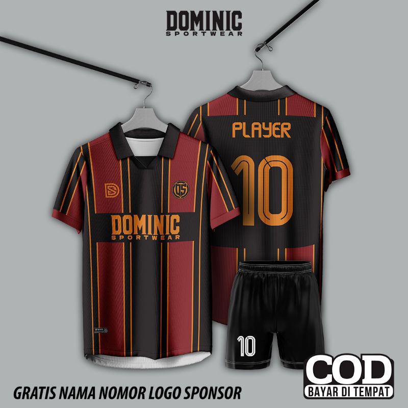 Jual JERSEY BAJU FUTSAL SEPAKBOLA / JERSEY RETRO KERAH PRINTING CUSTOM ...