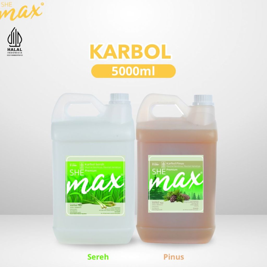 Jual SHEMAX Karbol 5000ml / Karbol Lantai / Pembersih Lantai Serbaguna ...