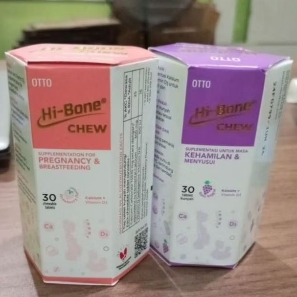Jual HI-BONE ACTIVE CHEW / HI BONE ACTIVE / HIBONE ACTIVE BOX 30 TABLET ...