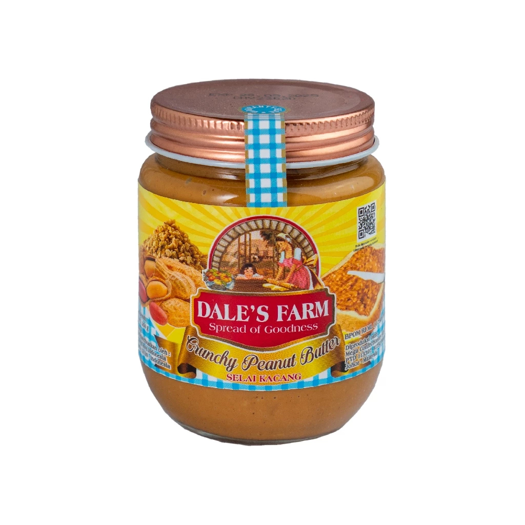 Jual DALE'S FARM Peanut Butter 250gr selai kacang Dales Farm | Shopee ...