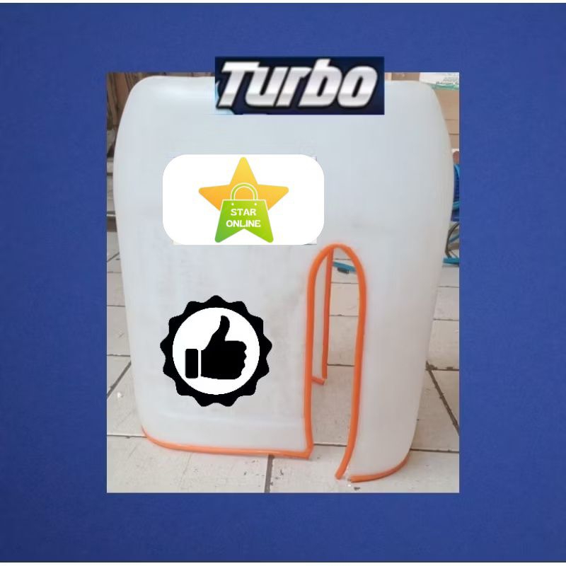 Jual Cover Turbo putih pompa air ga125fak pb125ea pb-s125ea ga126jak ...