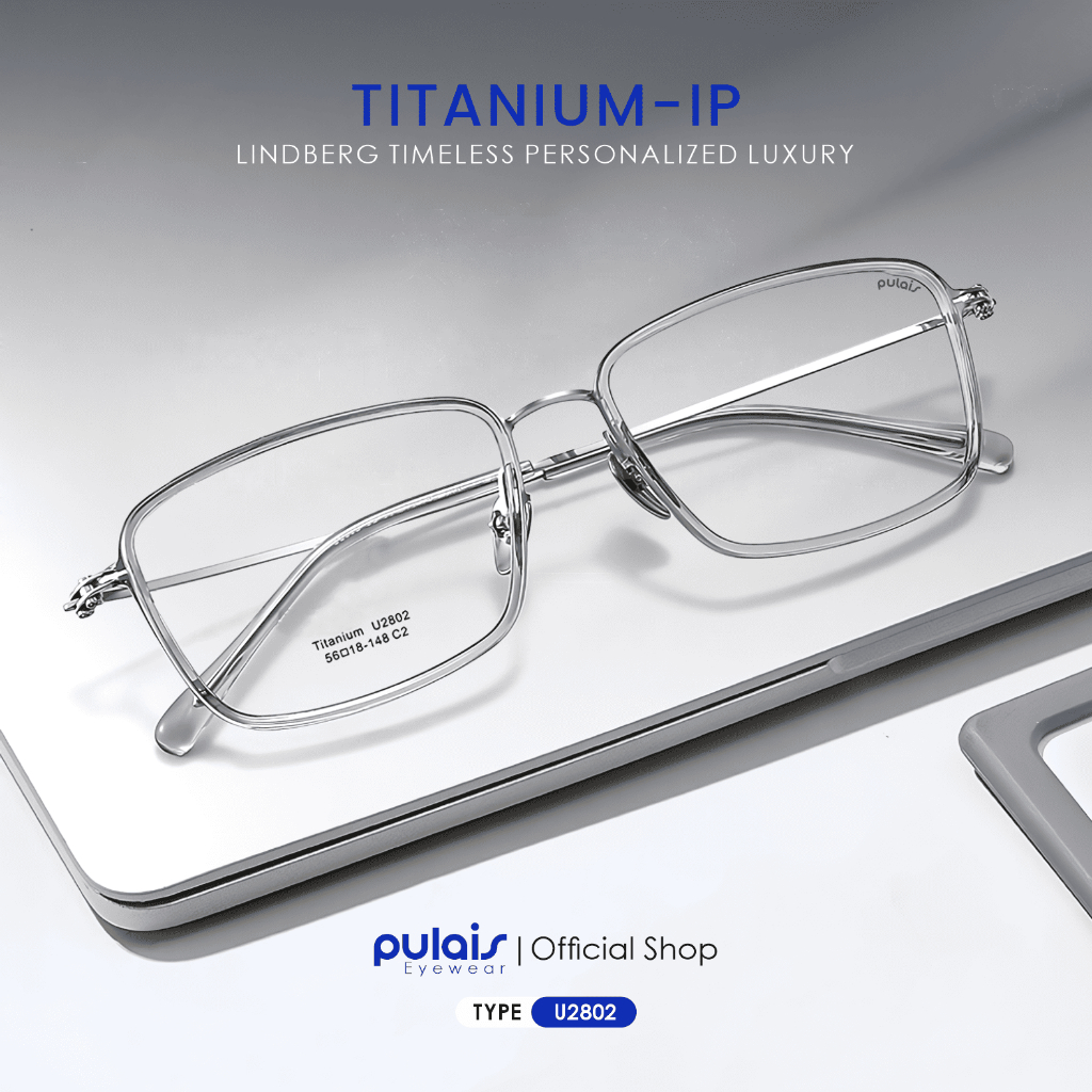 Jual Pulais Eyeweaar Kacamata Minus Bahan Titanium Frame Ringan Kuat ...