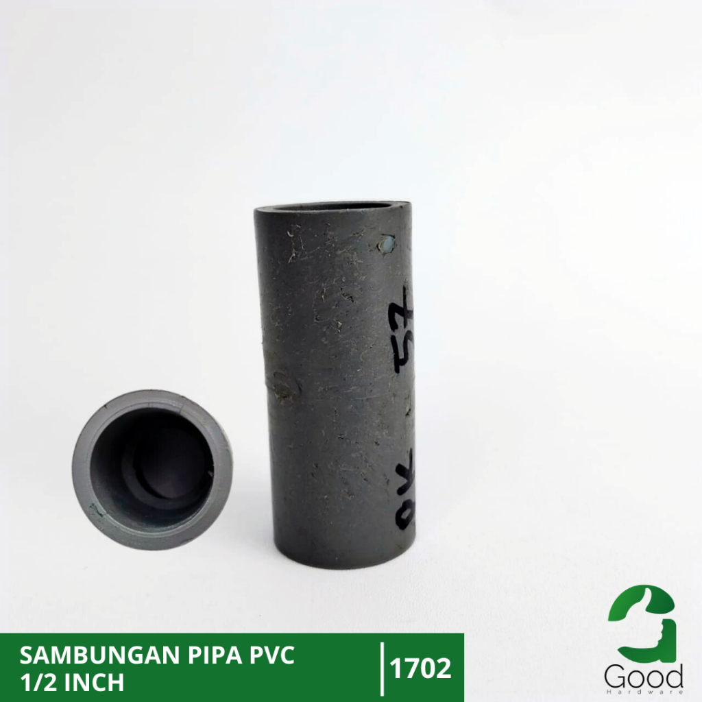 Jual Sok Pipa PVC 1/2 Inch Sambungan Pipa PVC Polos 3/4 Inch | Shopee ...