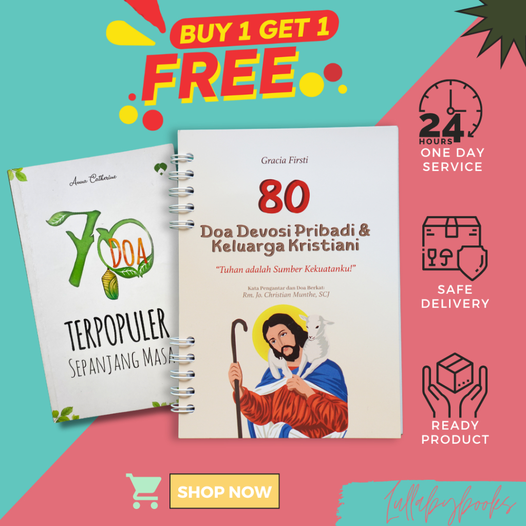 Jual Buku Doa Katolik : 80 Doa Devosi Pribadi & Keluarga Kristiani ...