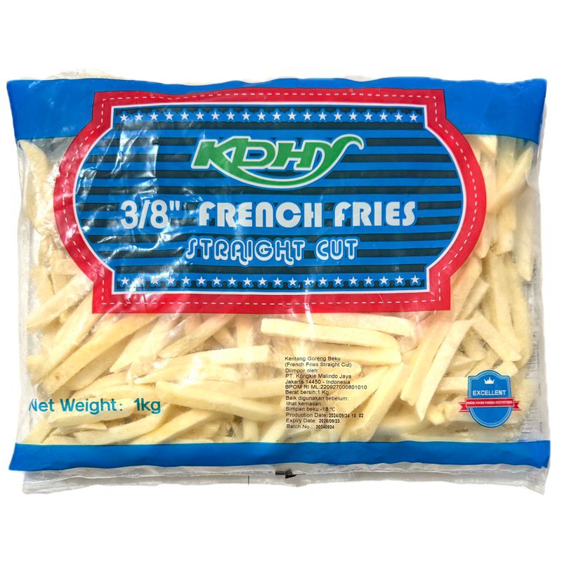 Jual KDHY Kentang Straight Cut 1kg | Shopee Indonesia