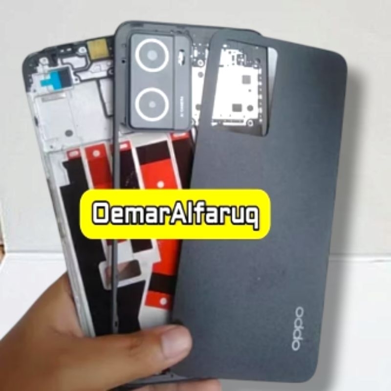 Jual Kesing Housing Cessing fullset Oppo A57 2022 Backdoor + Bezel ...
