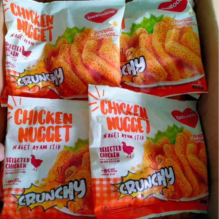 Jual Belfoods Crunchy Nugget Stik 120 gr | Shopee Indonesia